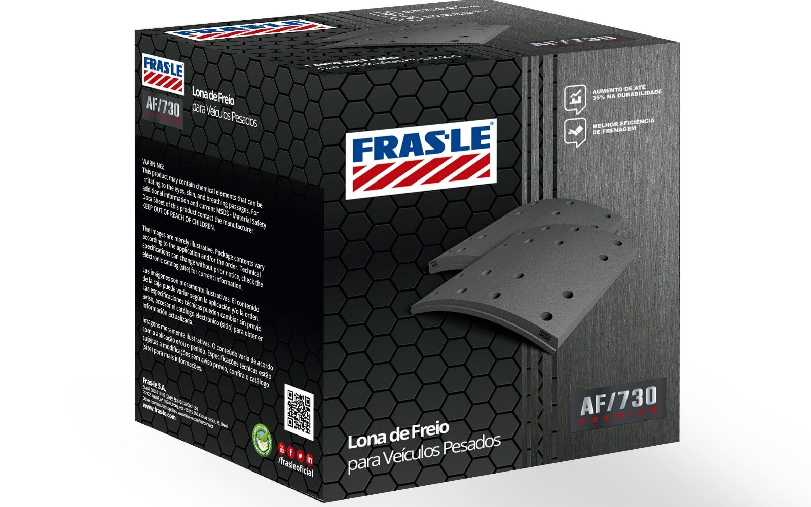 Fras-le apresenta nova formulação de lonas de freio AF/730 para ...